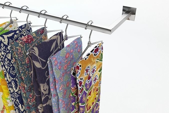 Cloth Showcase Solution 3D model | CGTrader