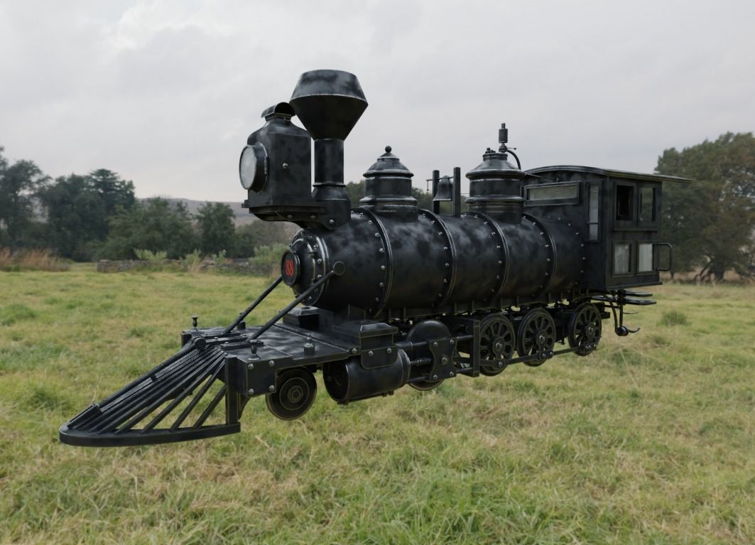 Steam Locomotive 3D model | CGTrader