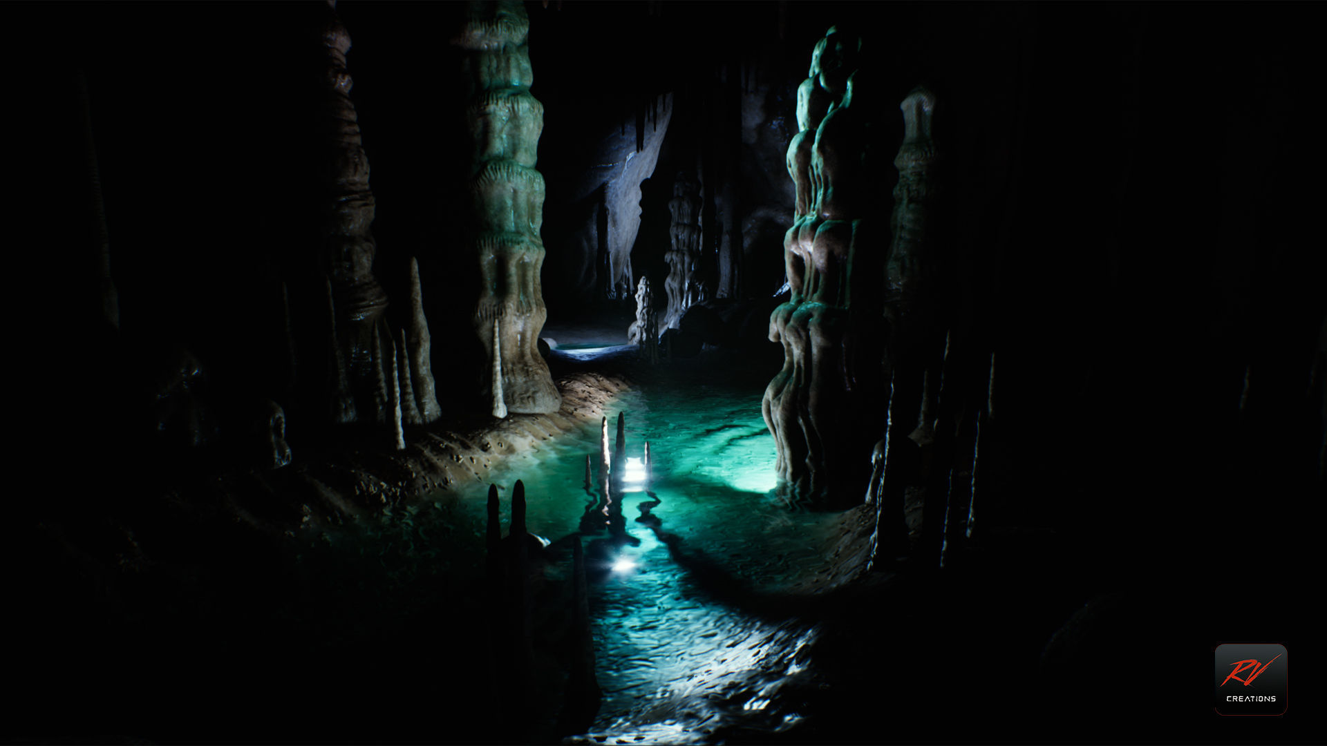 3D model Cave Environment For Unreal Engine 5 VR / AR / low-poly | CGTrader