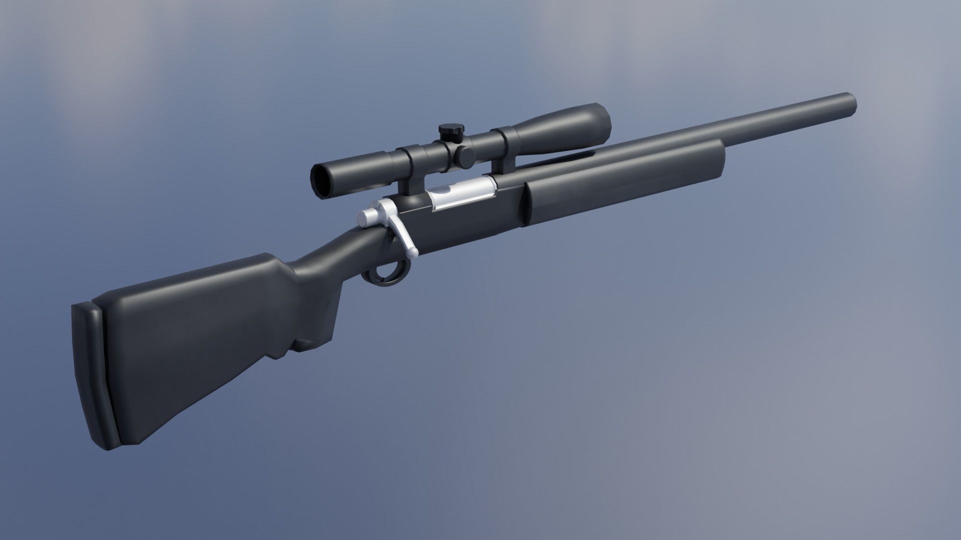 M24-SWS sniper rifle free 3D model | CGTrader