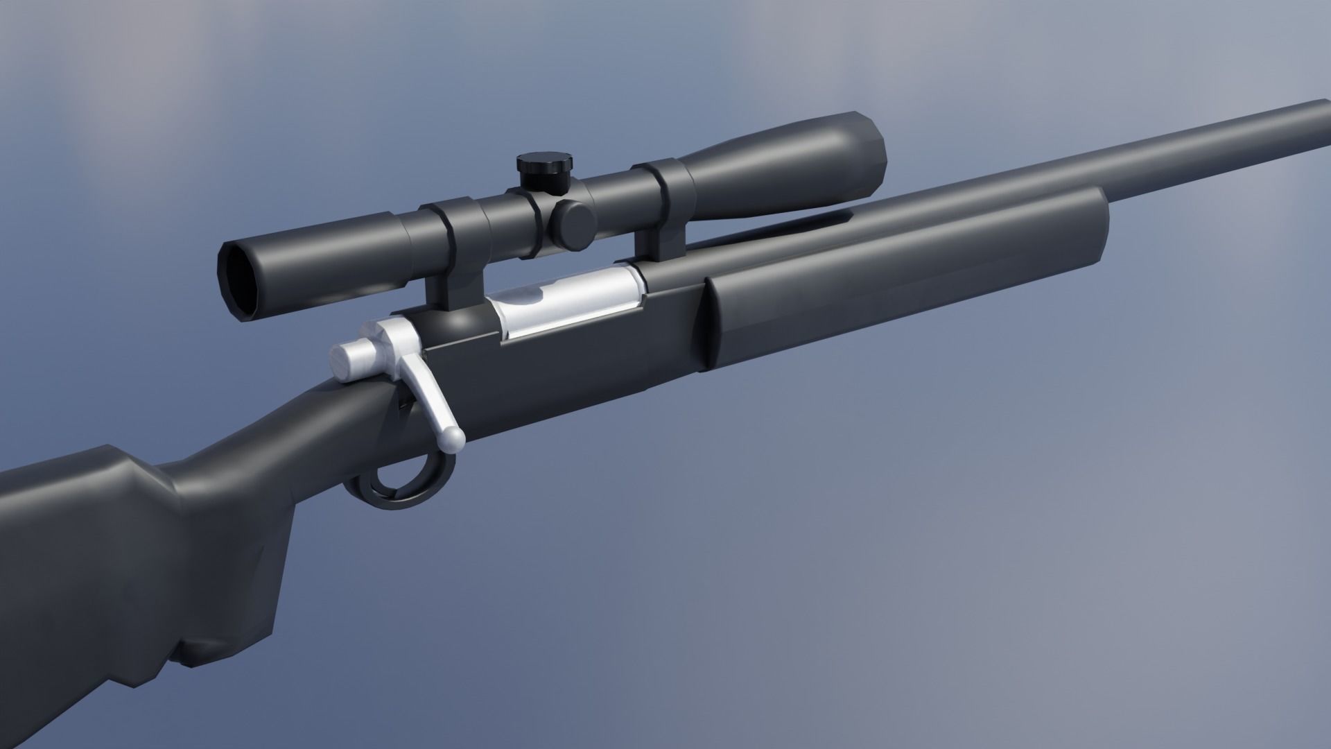 M24-SWS sniper rifle free 3D model | CGTrader
