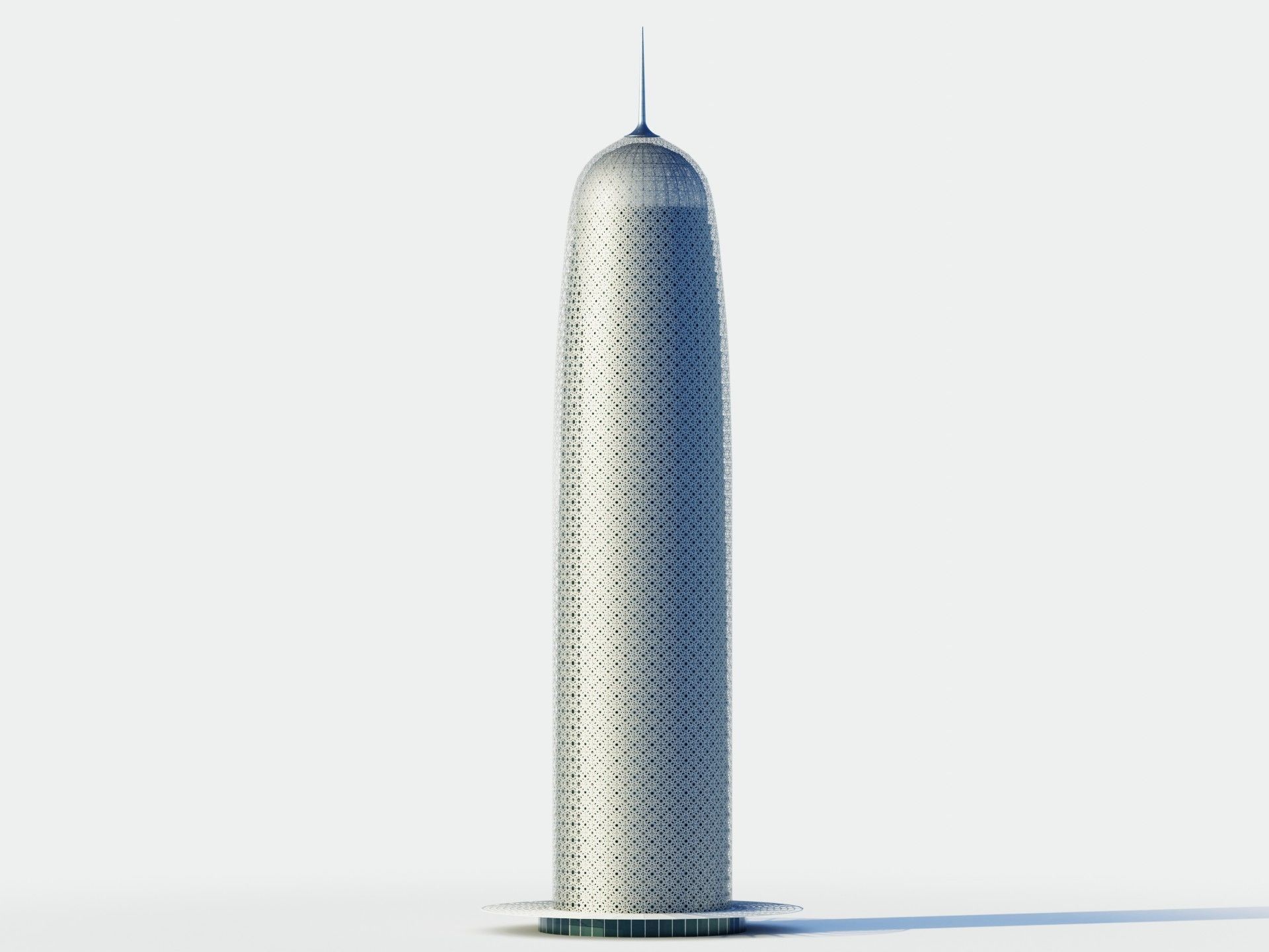 3D model Doha tower - Qatar doha VR / AR / low-poly | CGTrader