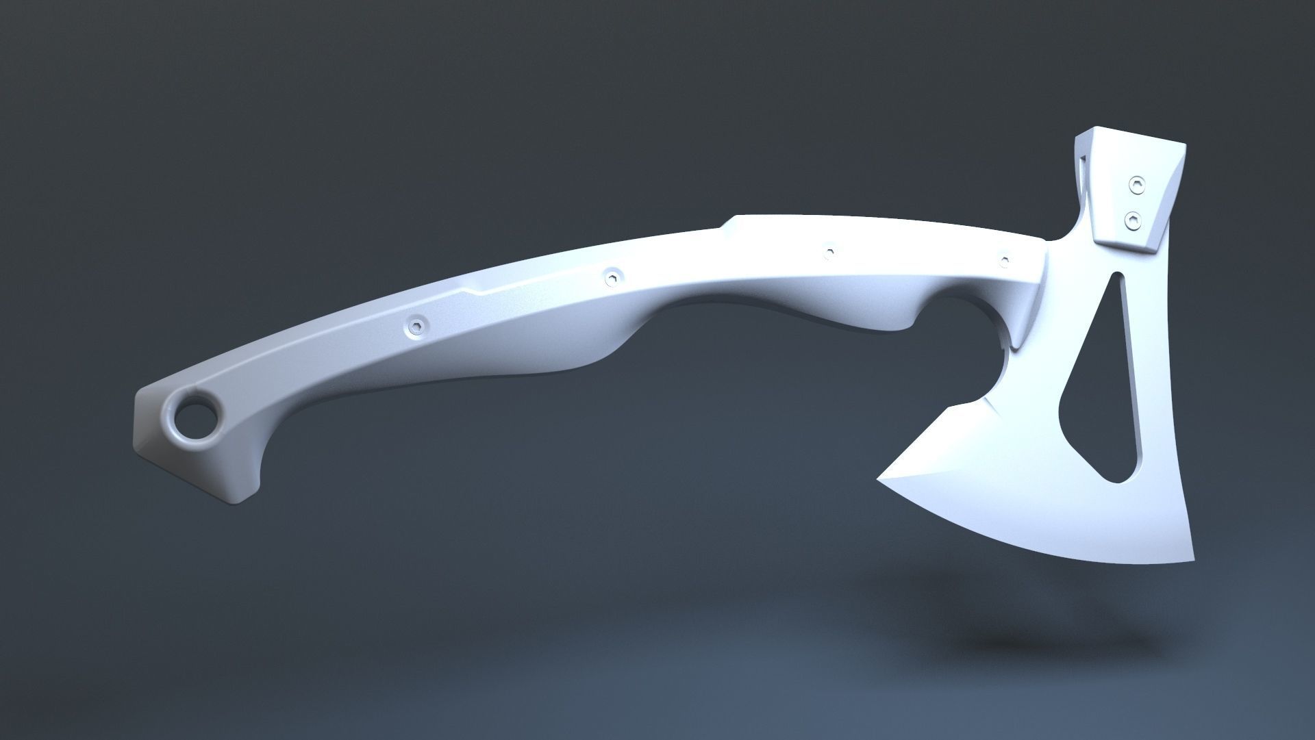 Hunting and combat modern Axe 3D model | CGTrader
