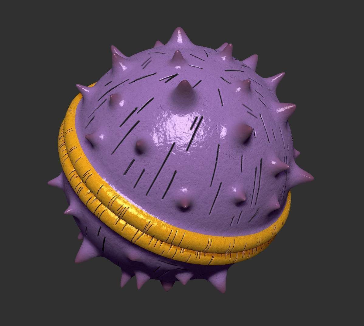 DRAGONBALL Z LARVA CELL 3D model 3D printable | CGTrader