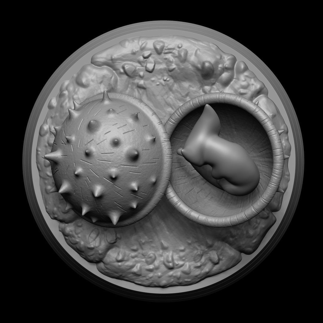 DRAGONBALL Z LARVA CELL 3D model 3D printable | CGTrader