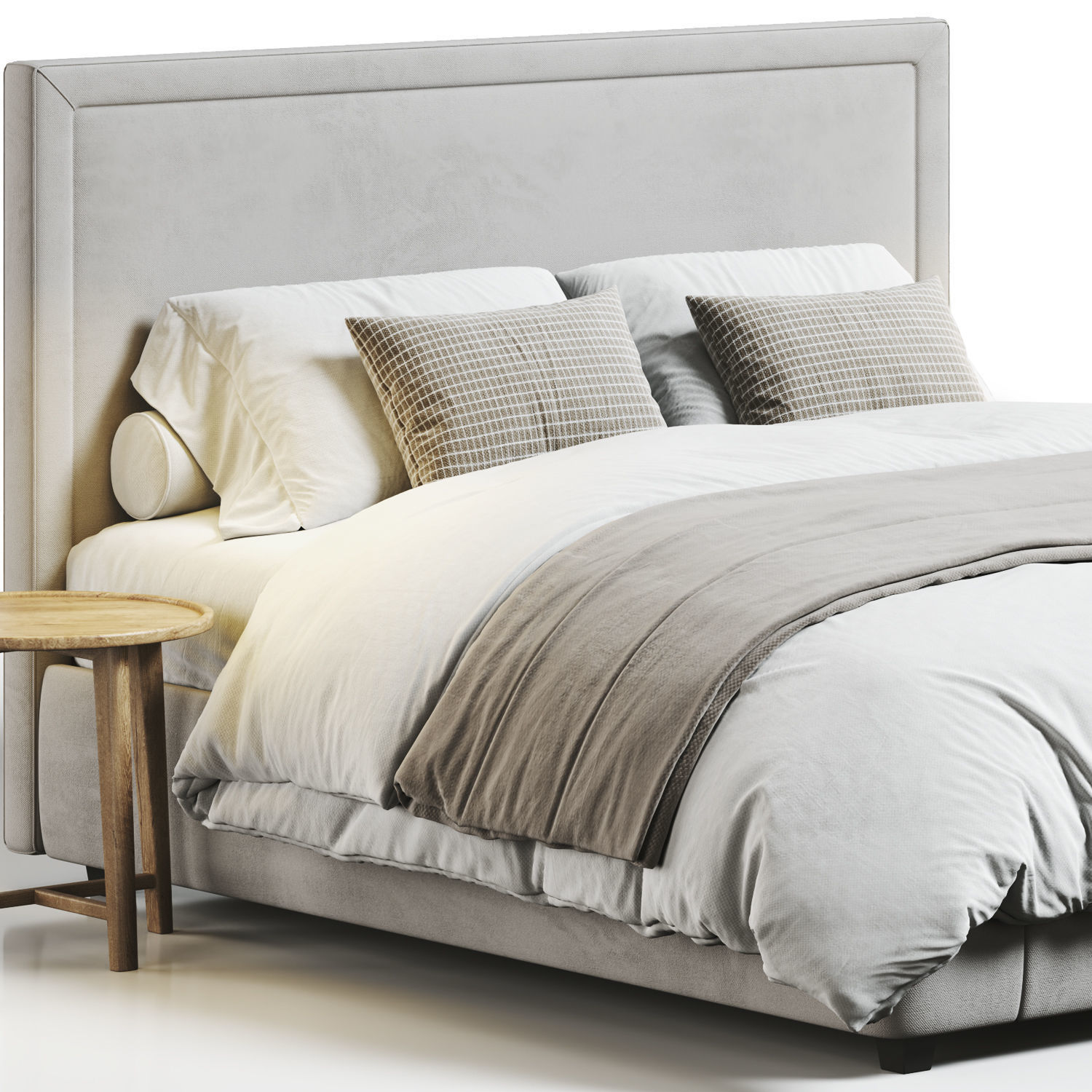 RH Wallace Bed 3D model | CGTrader