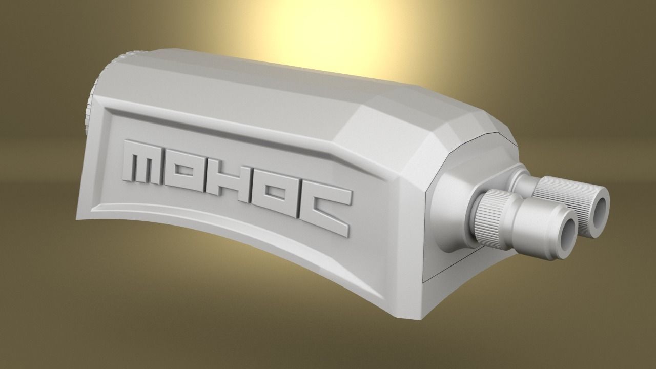 Airsoft MOHOC 2 Military helmet camera Hollow body 3D model 3D ...