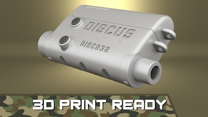 Airsoft TNVC DISCO32 DISCUS Hollow body 3D model 3D printable | CGTrader