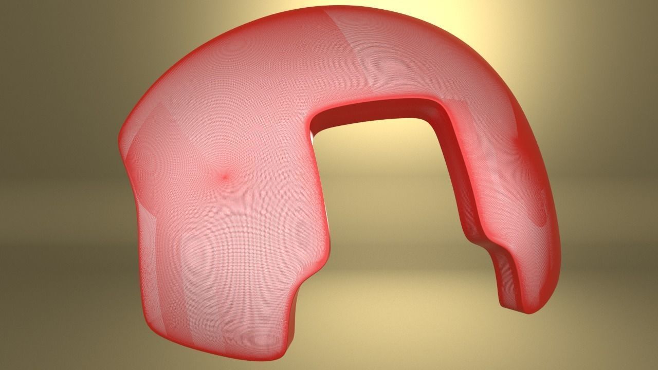 Airsoft Ops Core SLAAP armor helmet plate Hollow body 3D model 3D ...