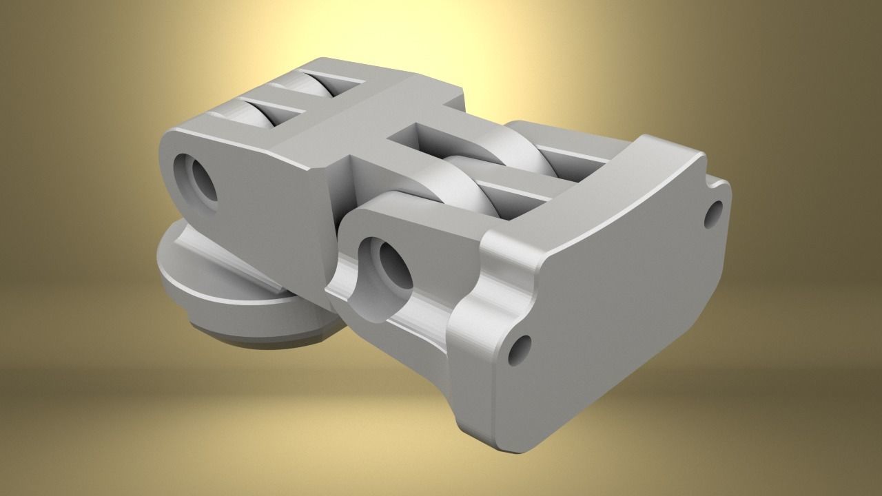 Airsoft TILO-3Z Andres Defence Mount System 3D model 3D printable | CGTrader