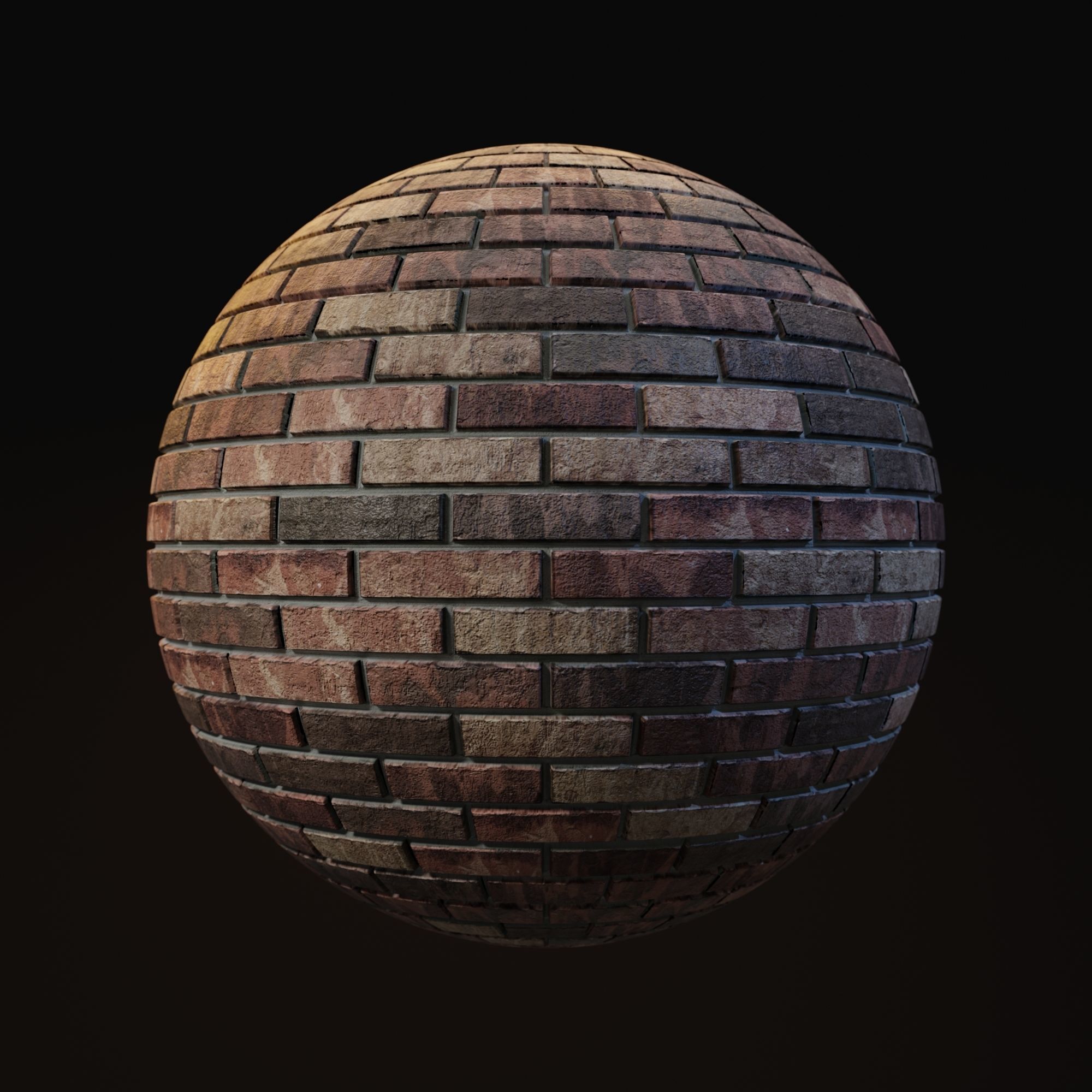 Fall Creek King Running and Stack Bricks Textures Texture | CGTrader