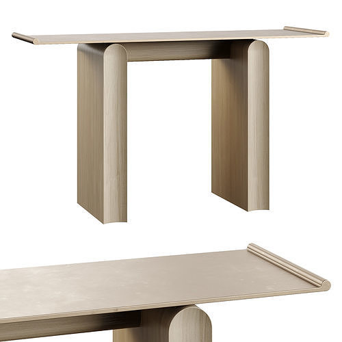 District Eight D8 Tonkin Console Table 3D model | CGTrader