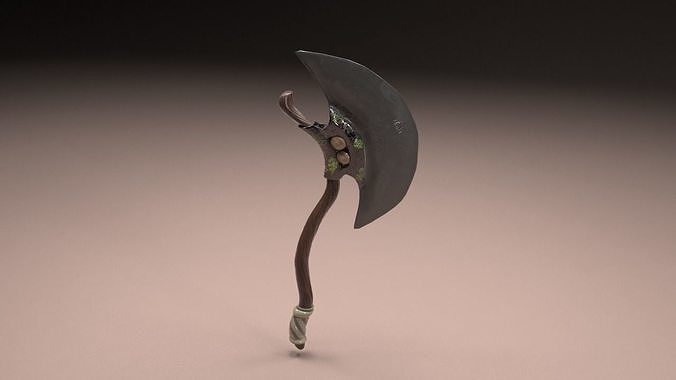 3D model iron axe VR / AR / low-poly | CGTrader