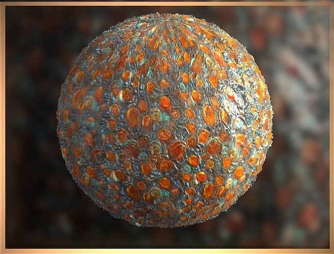 Texture PBR Skin Creature Alien Seamless Material SBSAR 4k Texture 58 ...