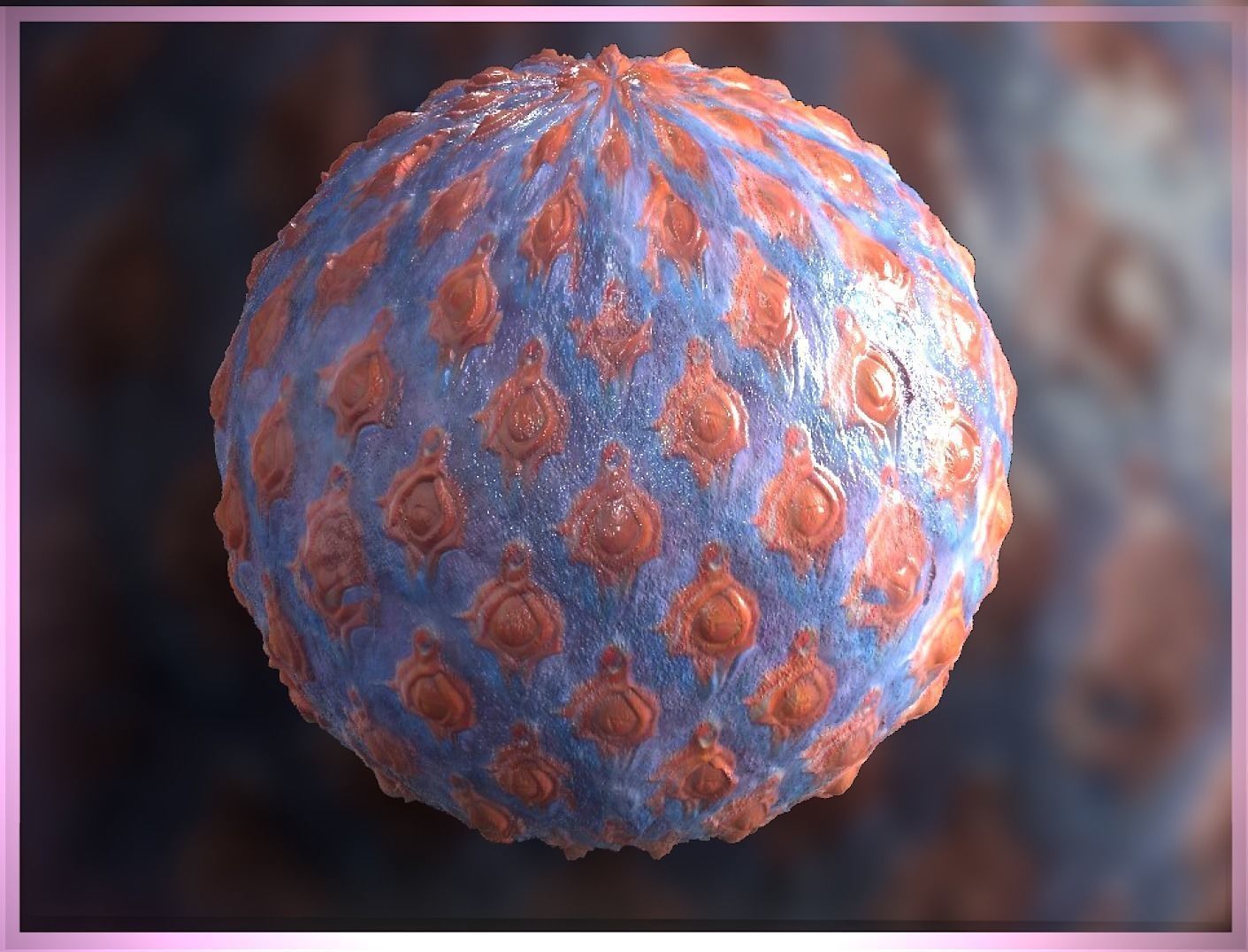 Texture PBR Skin Creature Alien Seamless Material SBSAR 4k Texture 30 ...