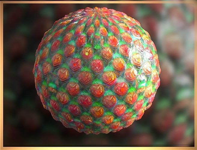 Texture PBR Skin Creature Alien Seamless Material SBSAR 4k Texture 13 ...