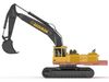 Akerman H25D Backhoe Excavator 3D model | CGTrader