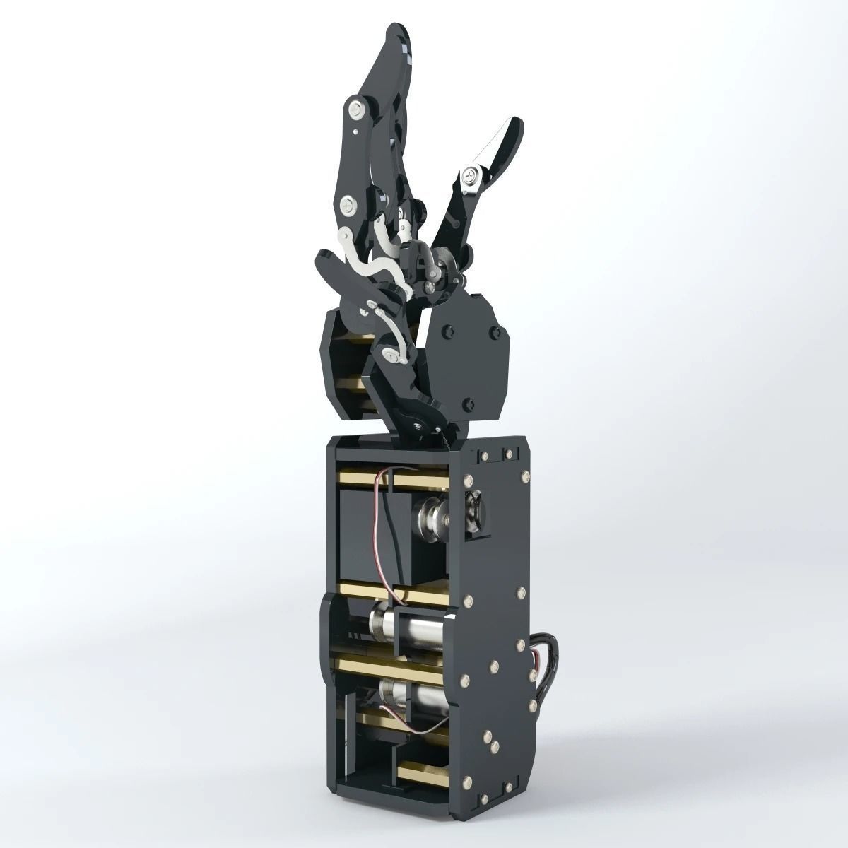 Industrial Robotic Arm Bionic Robot 3D model | CGTrader