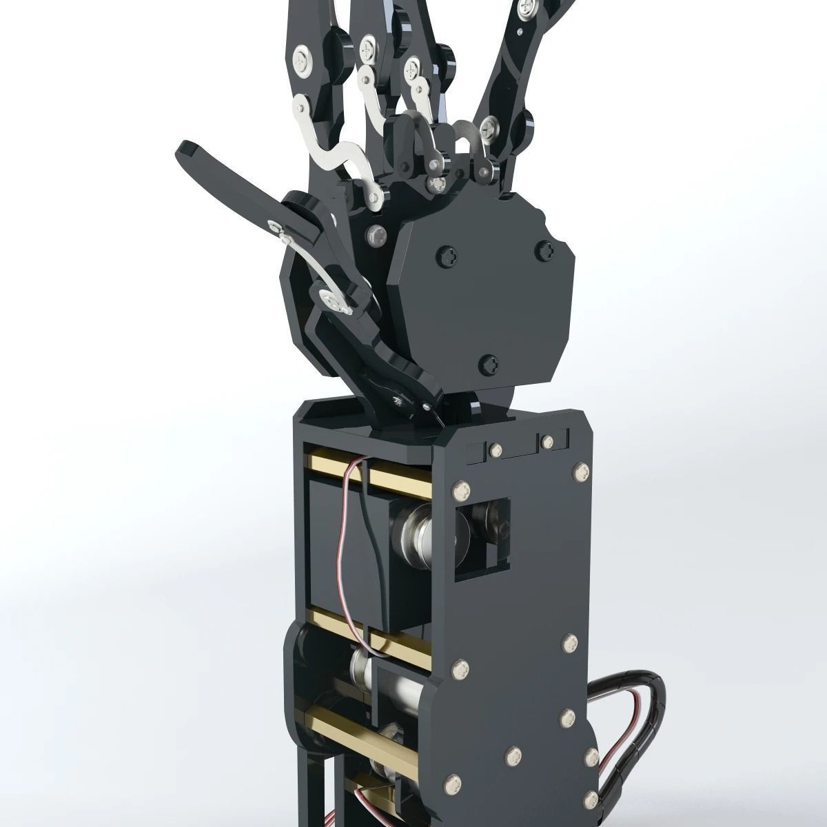Industrial Robotic Arm Bionic Robot 3D model | CGTrader