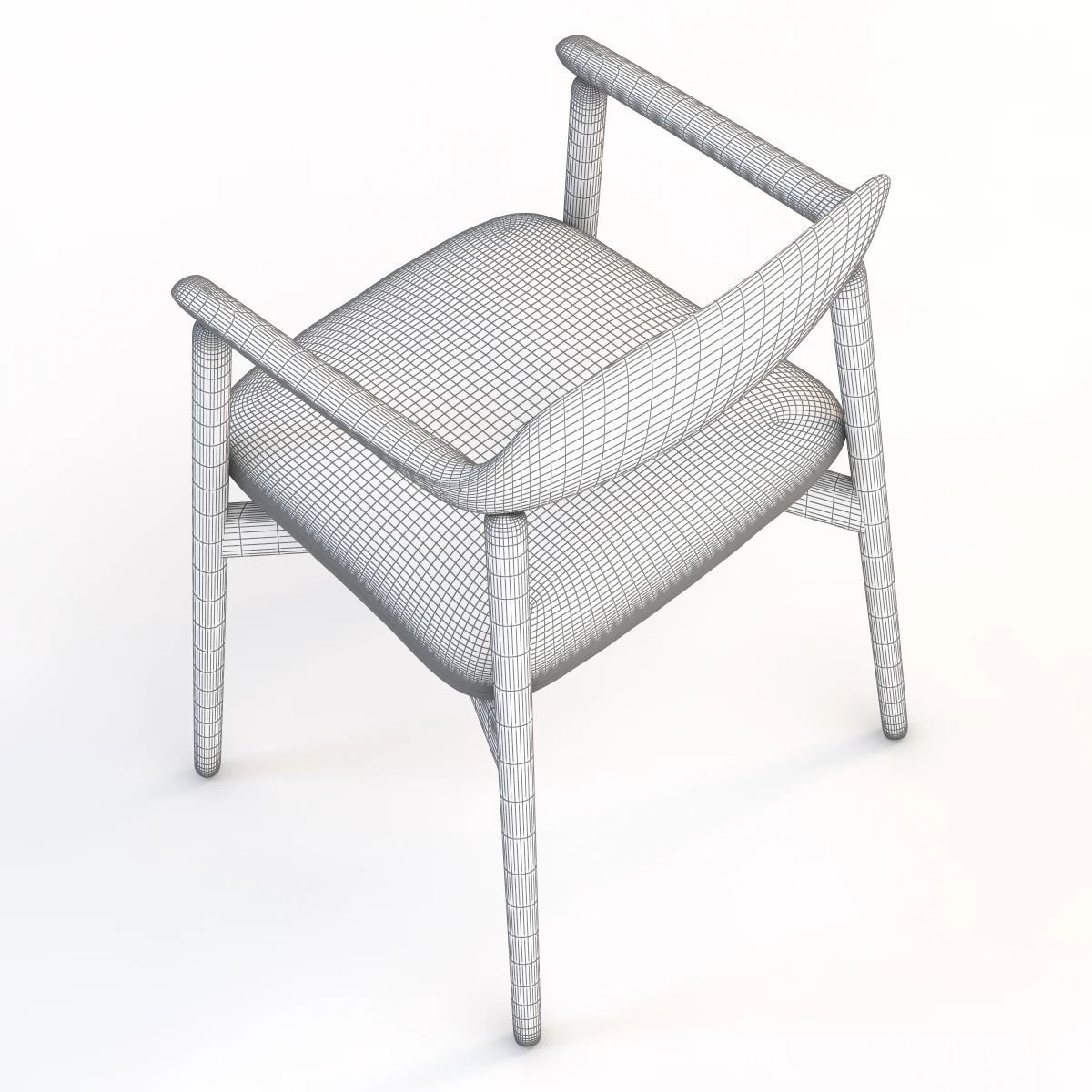 Herman Miller Cross Hatch Side Chair 3D model | CGTrader