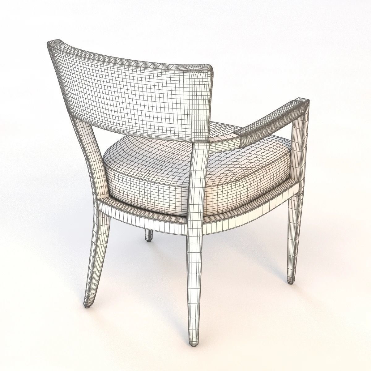 Gotham Pull Up Chair 82223 3D model | CGTrader