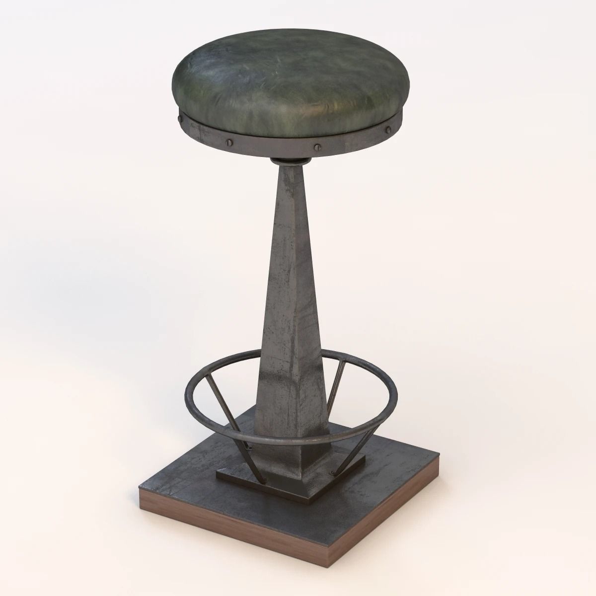 Flint Vintage Bar Stool 3D model | CGTrader