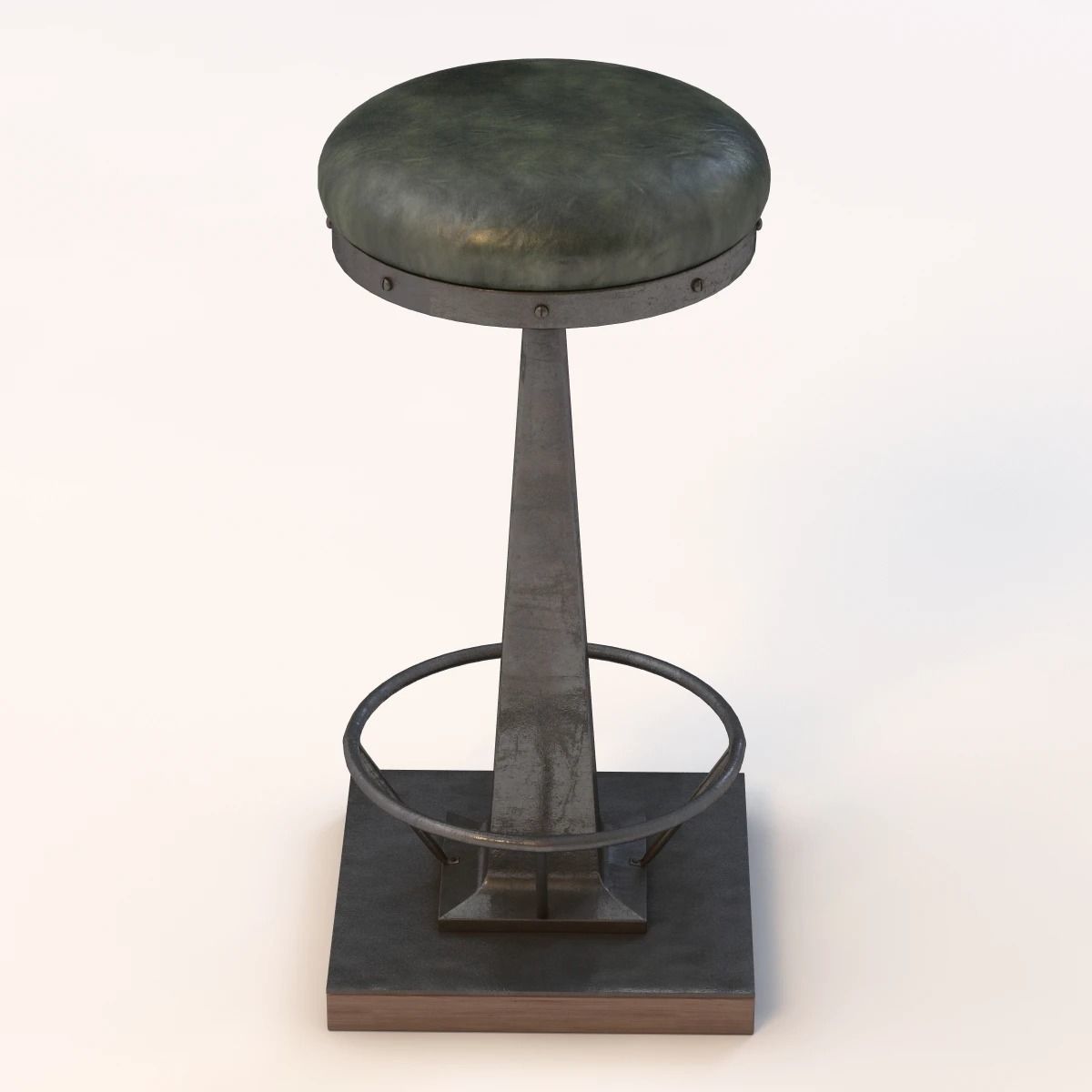 Flint Vintage Bar Stool 3D model | CGTrader