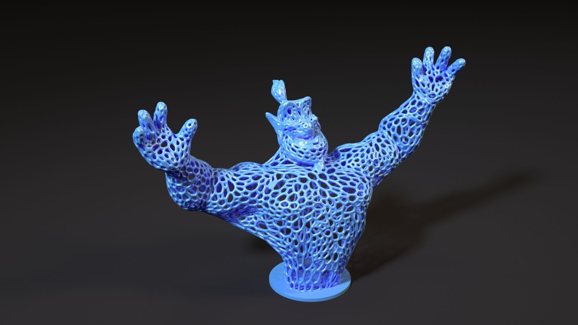 Aladdin Genie 3D model 3D printable | CGTrader