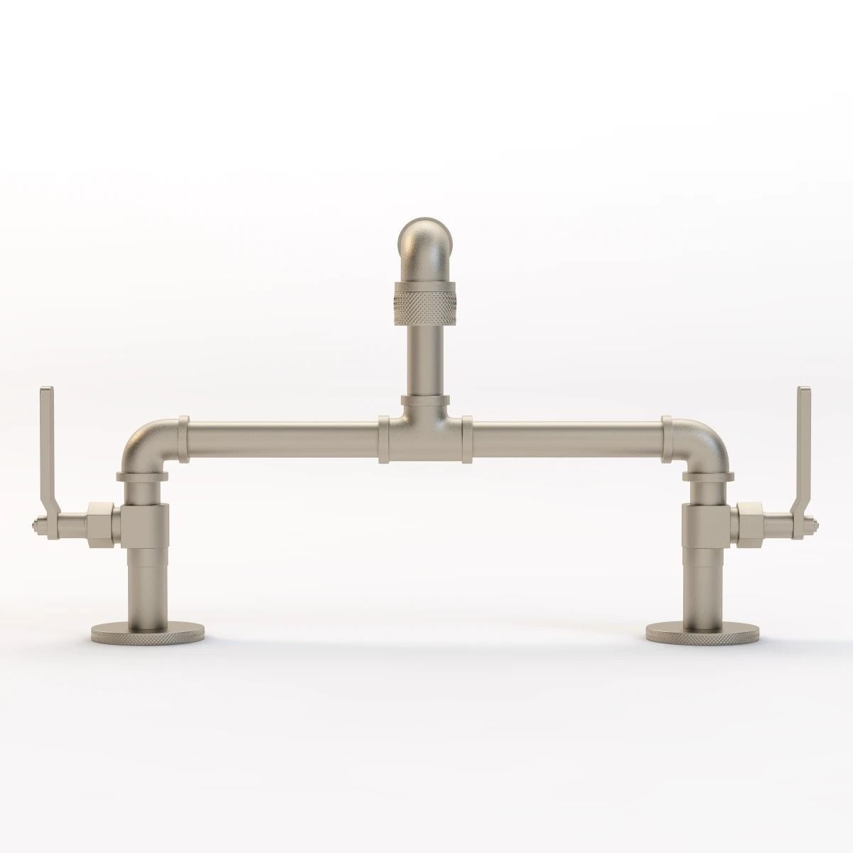 Elevated Widespread Faucet By Watermark Design 3D model | CGTrader
