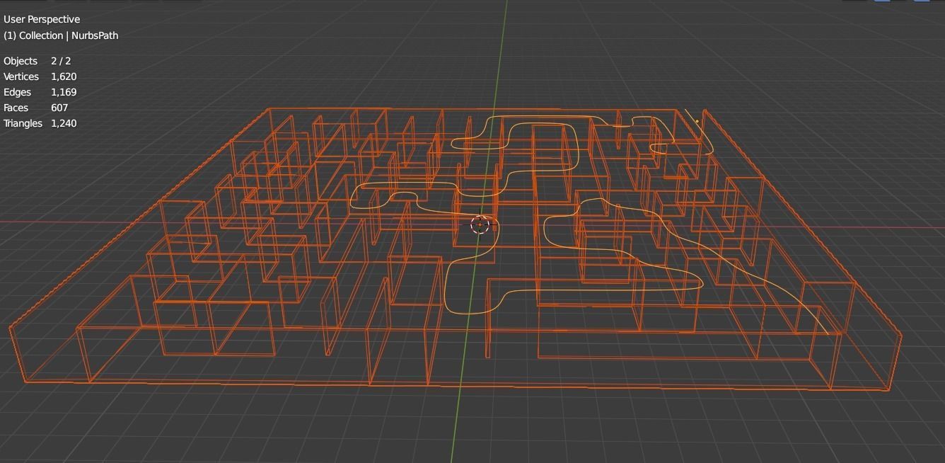 Sci fi Maze 3D model | CGTrader