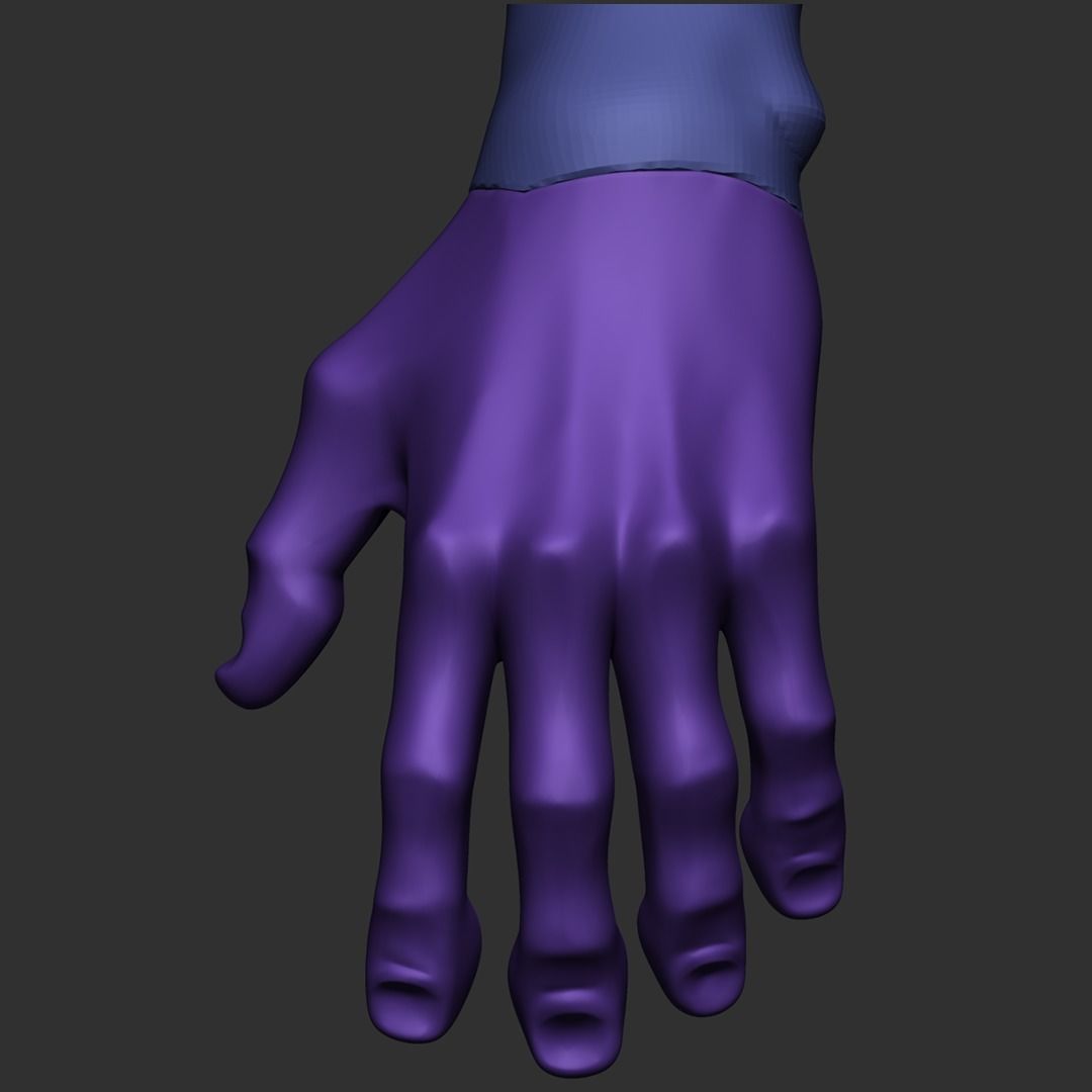 Stylized Arm 3D model | CGTrader