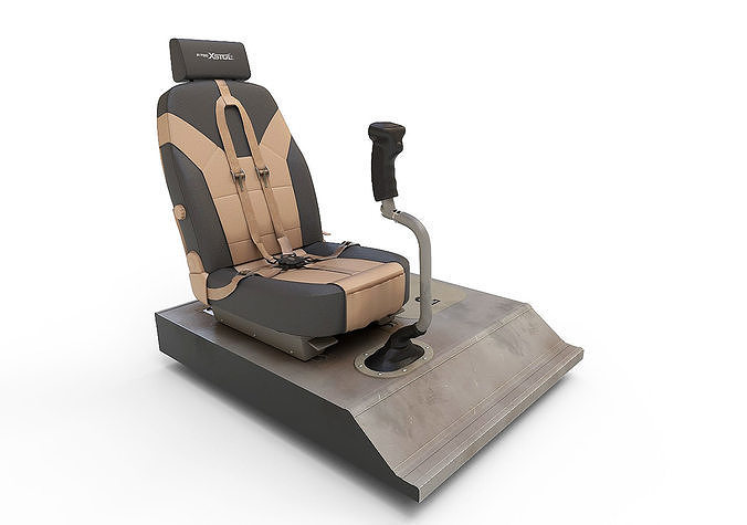 Pilot Seat 3D model | CGTrader