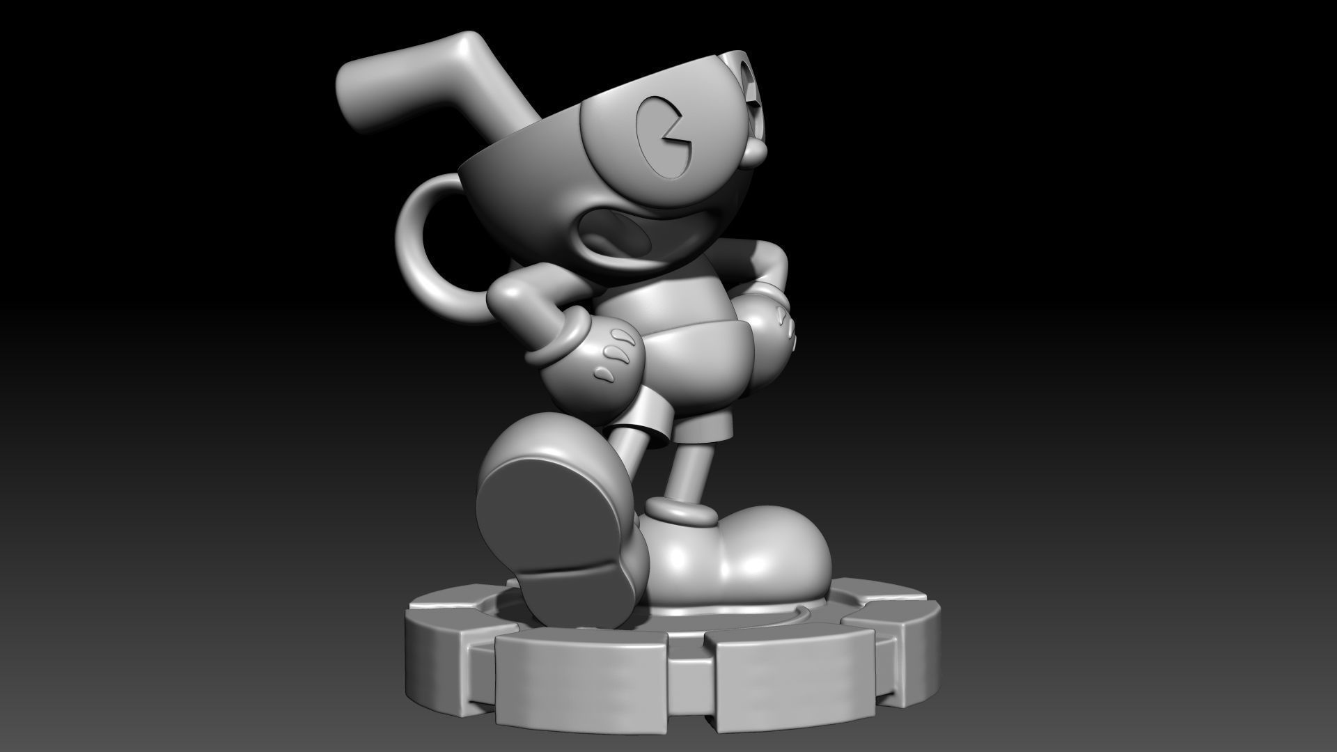 Cuphead 3D model 3D printable | CGTrader