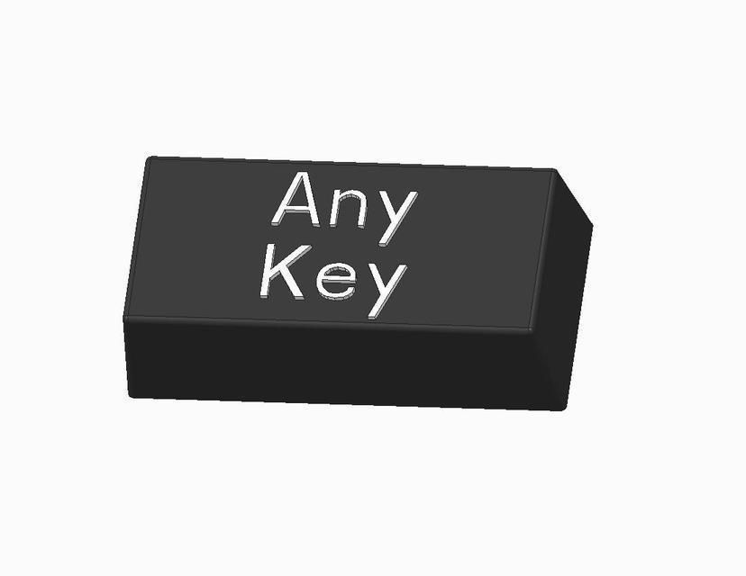 Any Key free 3D model | CGTrader
