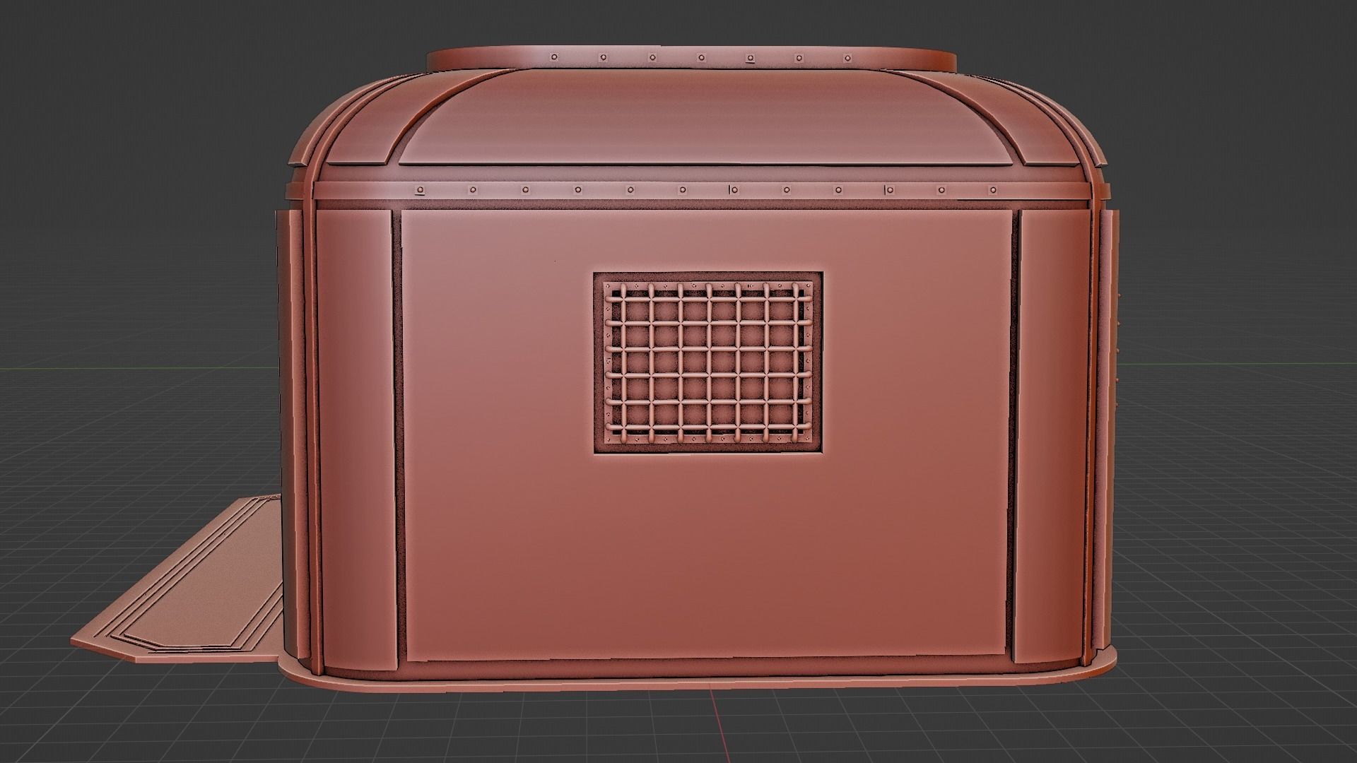 Imperial Guard Military Barrack 3D model 3D printable | CGTrader