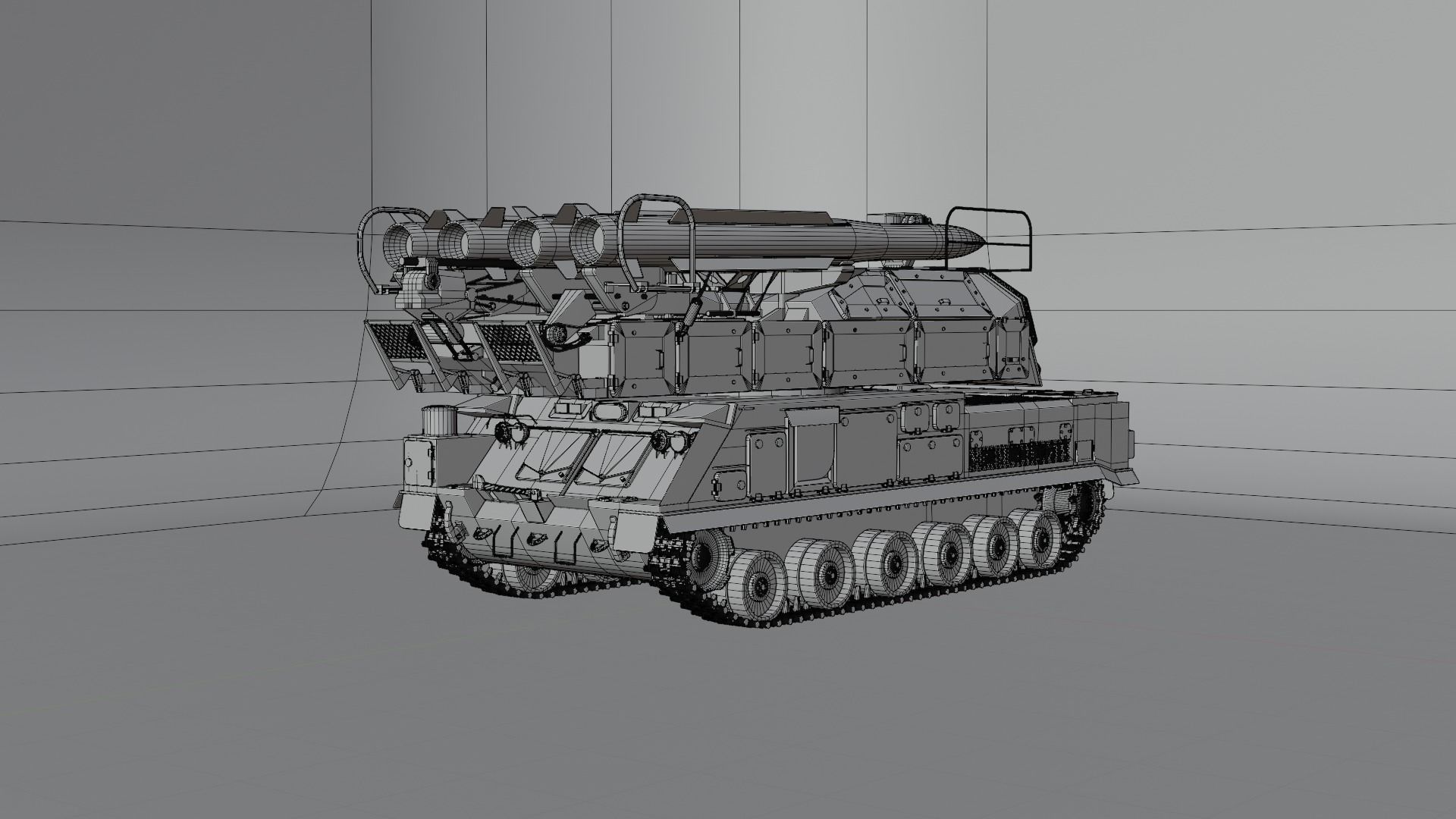 BUK-M2 9K37 SA-11 Gadfly 3D model | CGTrader