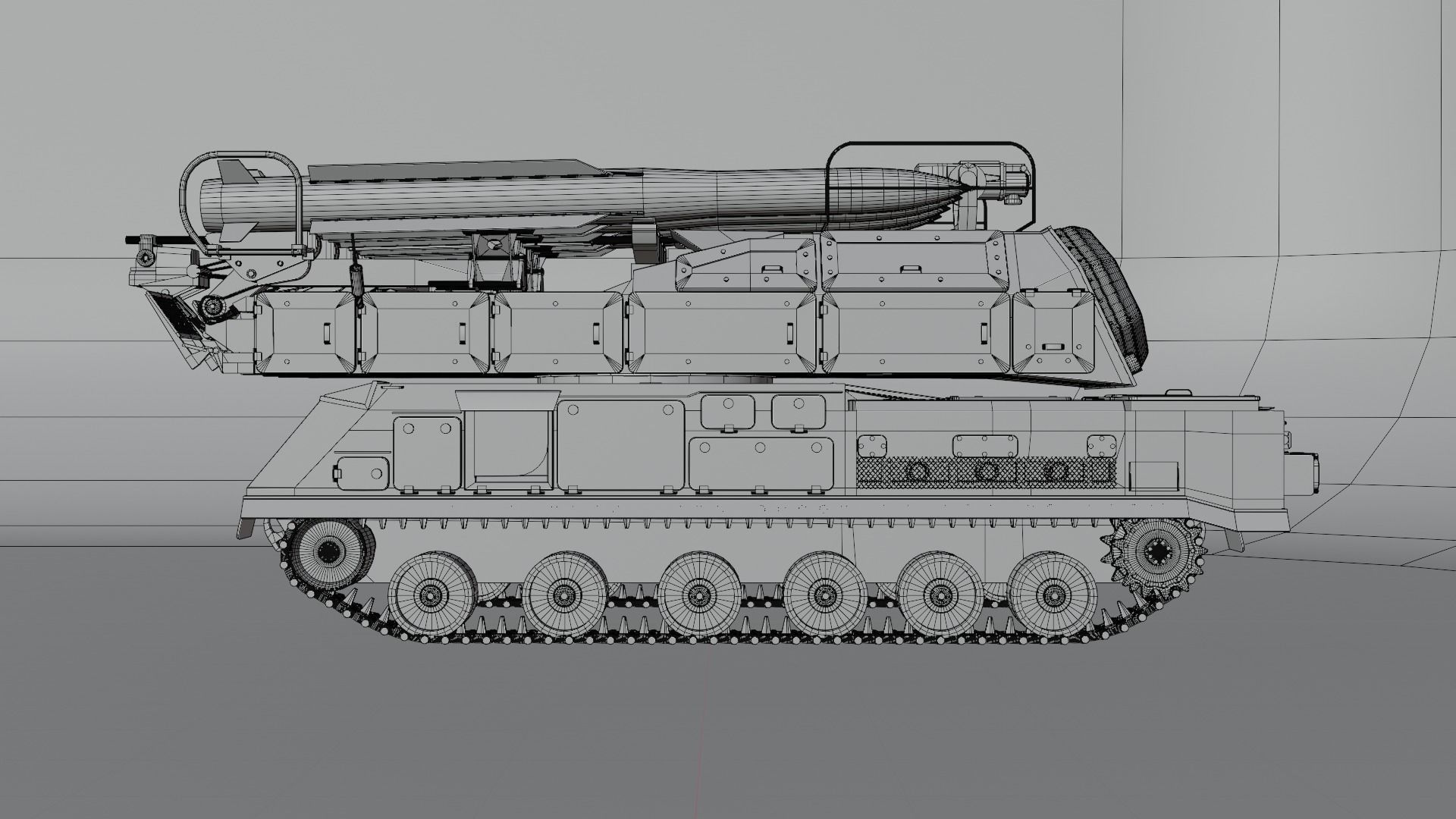 BUK-M2 9K37 SA-11 Gadfly 3D model | CGTrader