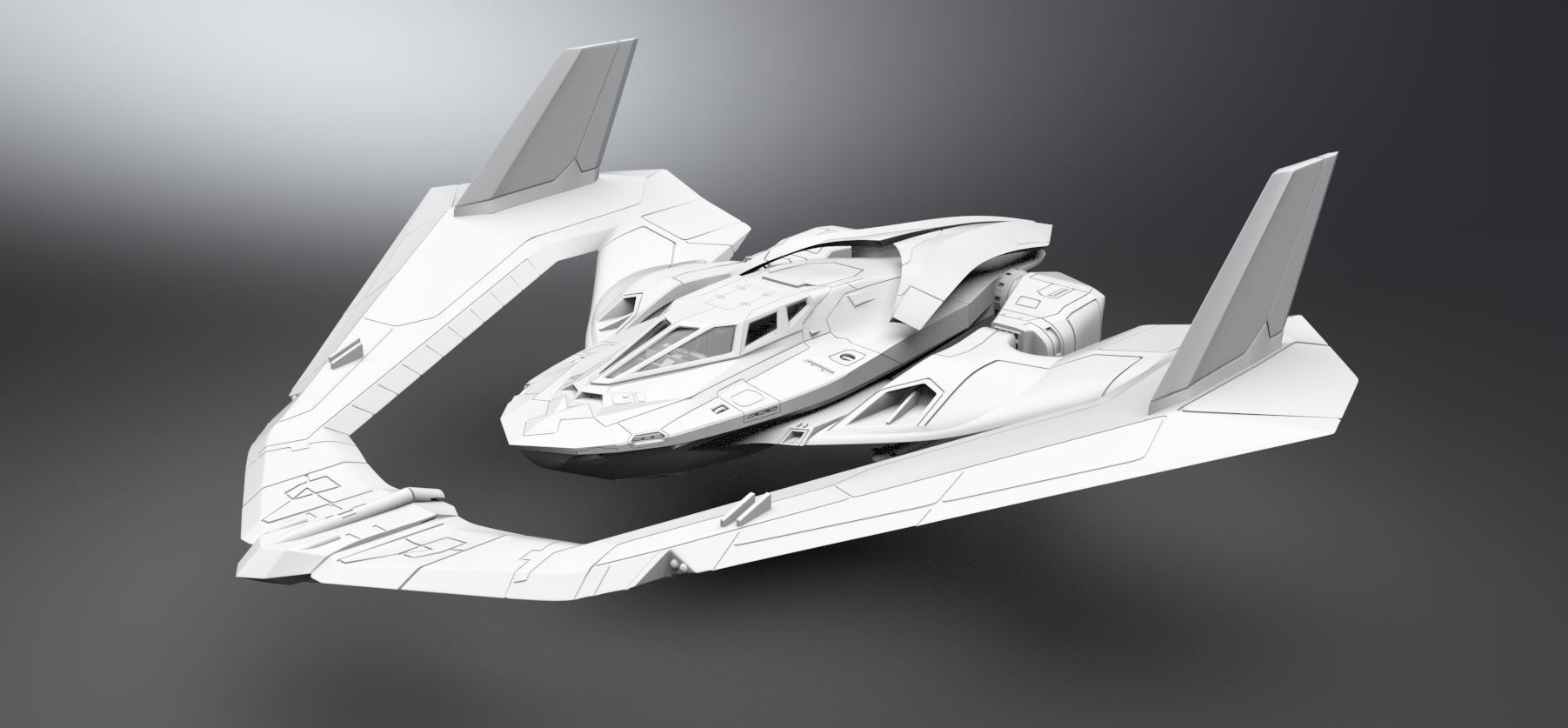 Batwing Batman vs Superman 3D model 3D printable | CGTrader