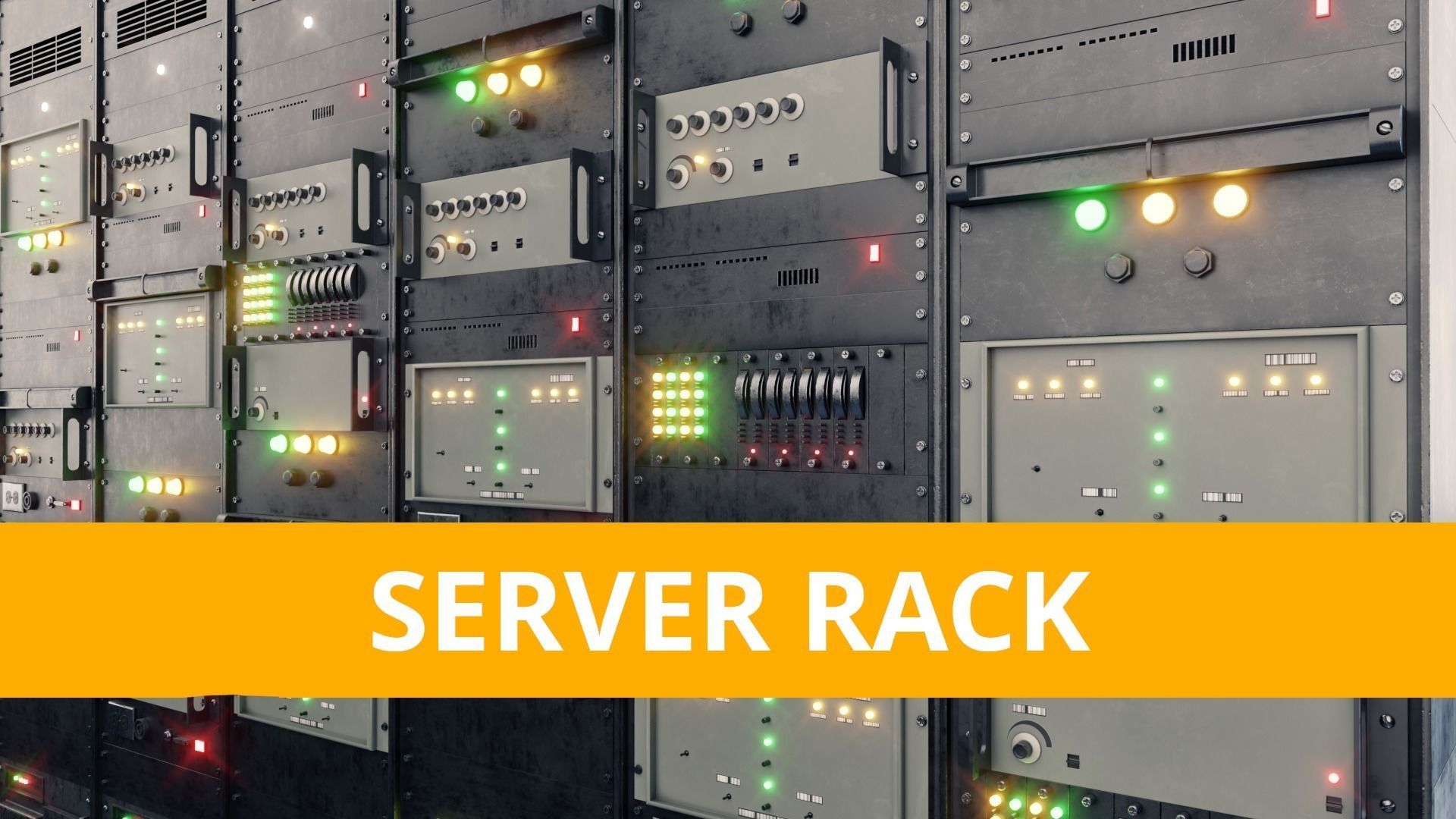 3D model Server Rack 3D model VR / AR / low-poly | CGTrader