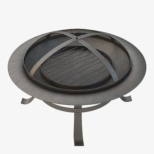 Outdoor Firepit 03 3D model | CGTrader