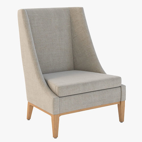 Nemschoff Iris Lounge Chair 970-1 3D model | CGTrader