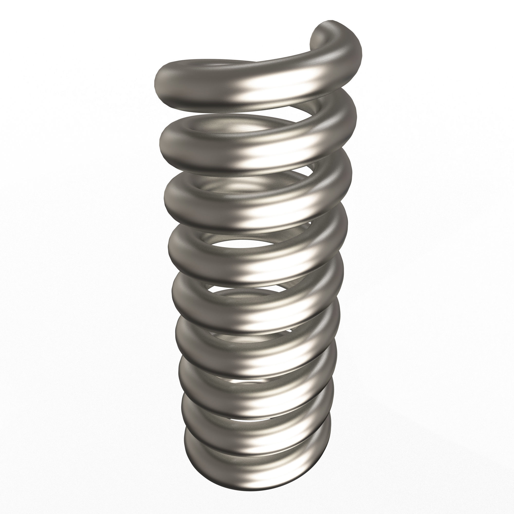 3D model Coil Spring VR / AR / low-poly | CGTrader
