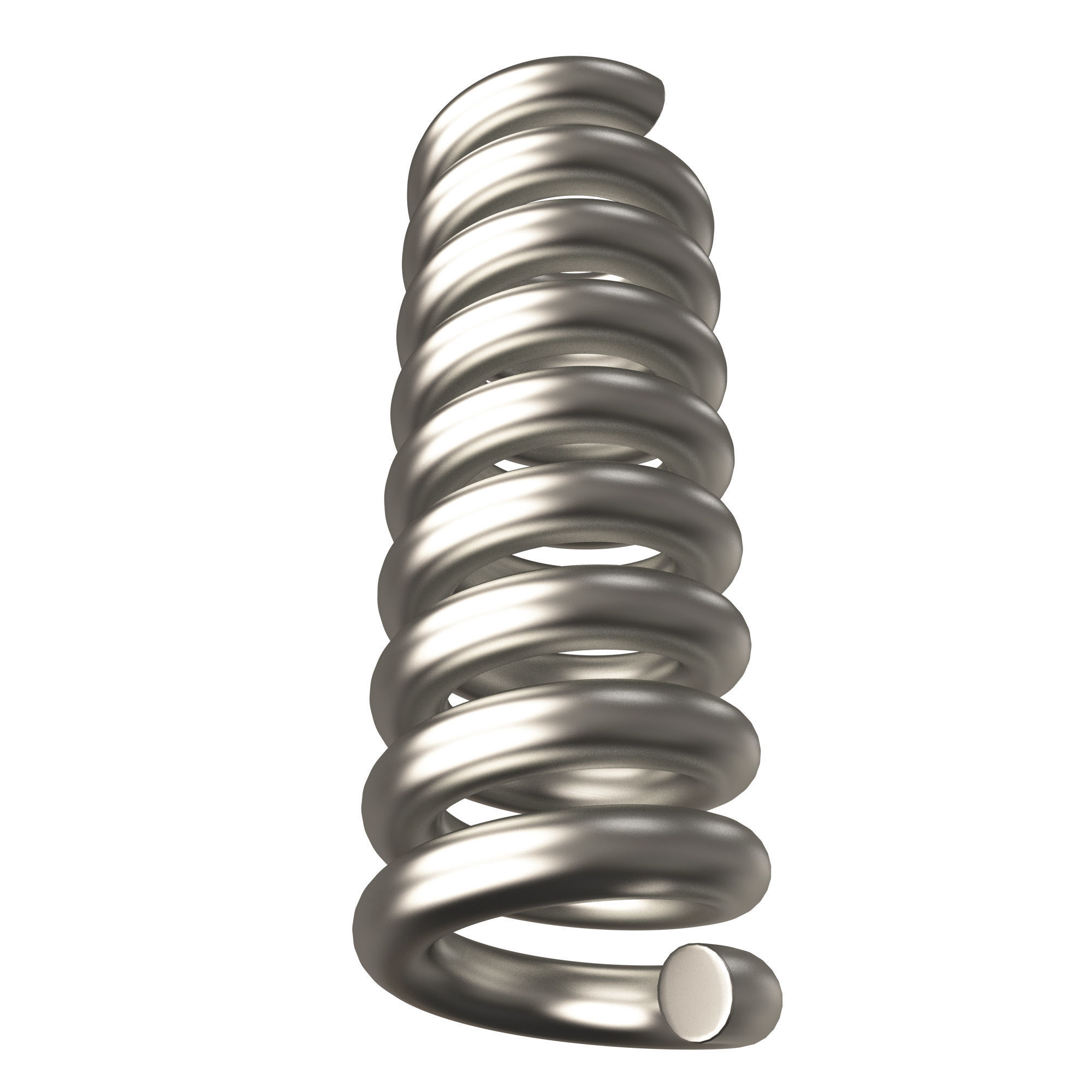 3D model Coil Spring VR / AR / low-poly | CGTrader