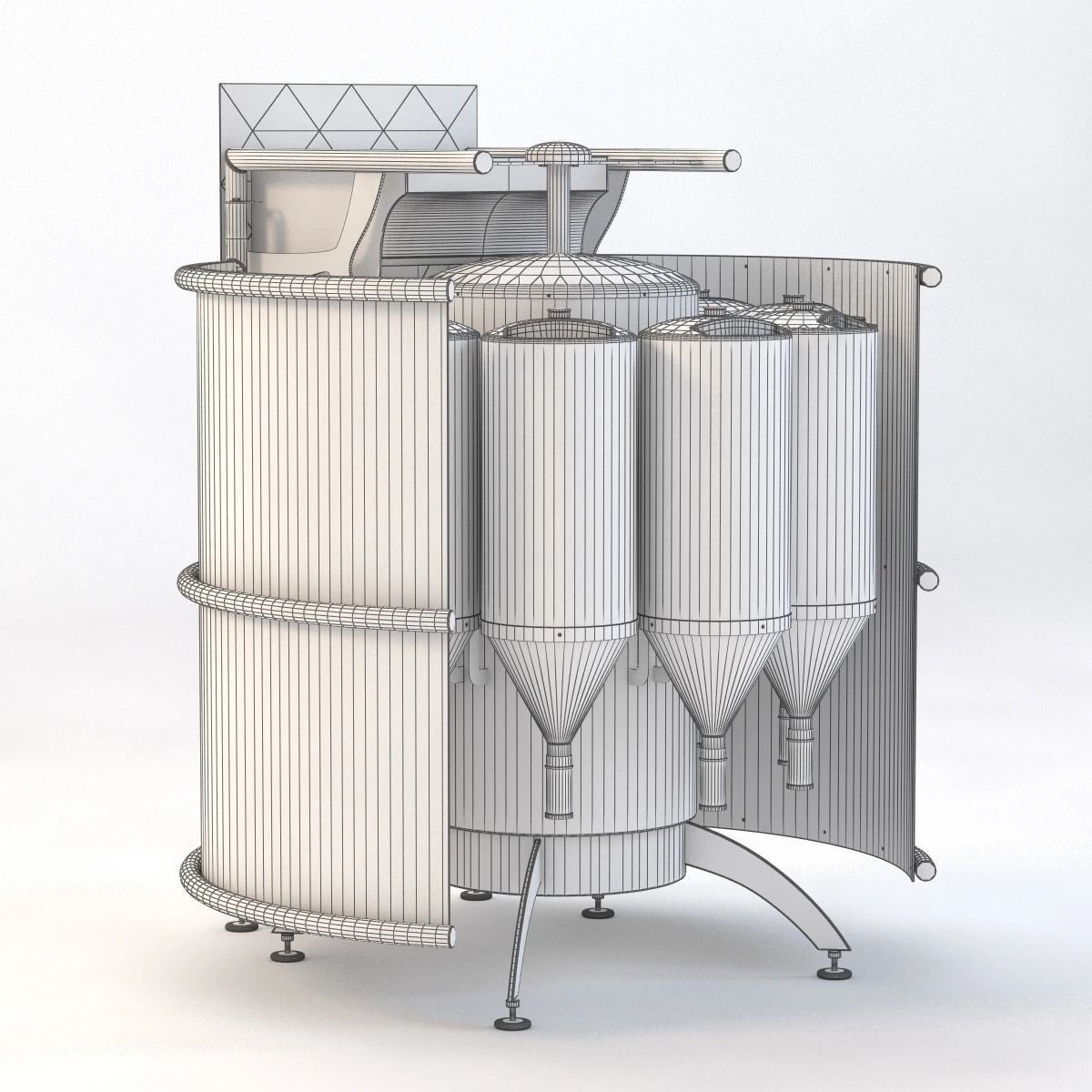 Micro Dosing System 3D model | CGTrader