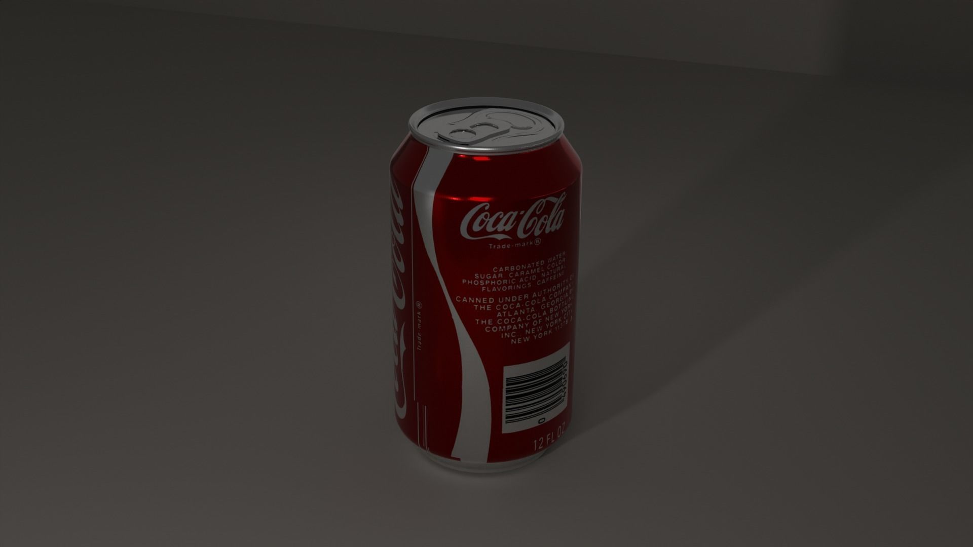 Coca cola coke soda can 330ml realistic 3d model 3D model | CGTrader