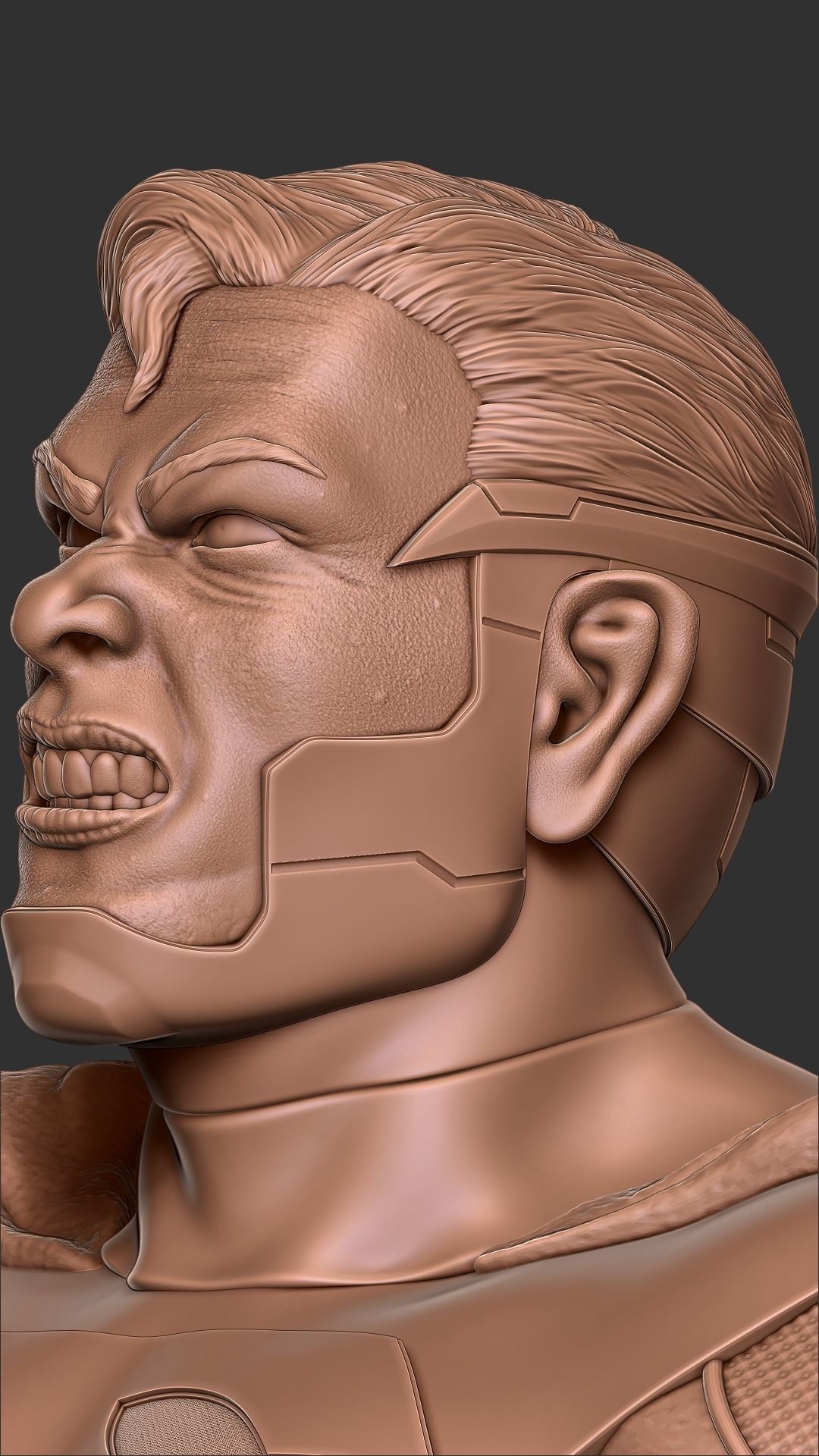 Superman Jutice Lords 3D model 3D printable | CGTrader