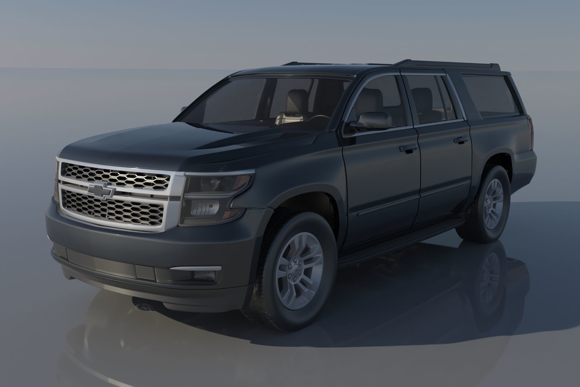 Chevrolet Suburban 12th Gen 3D model 3D printable | CGTrader