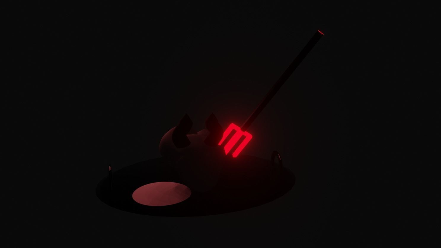 Demonic figure free 3D model | CGTrader