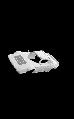 Lancia Stratos Stradale 3D model 3D printable | CGTrader