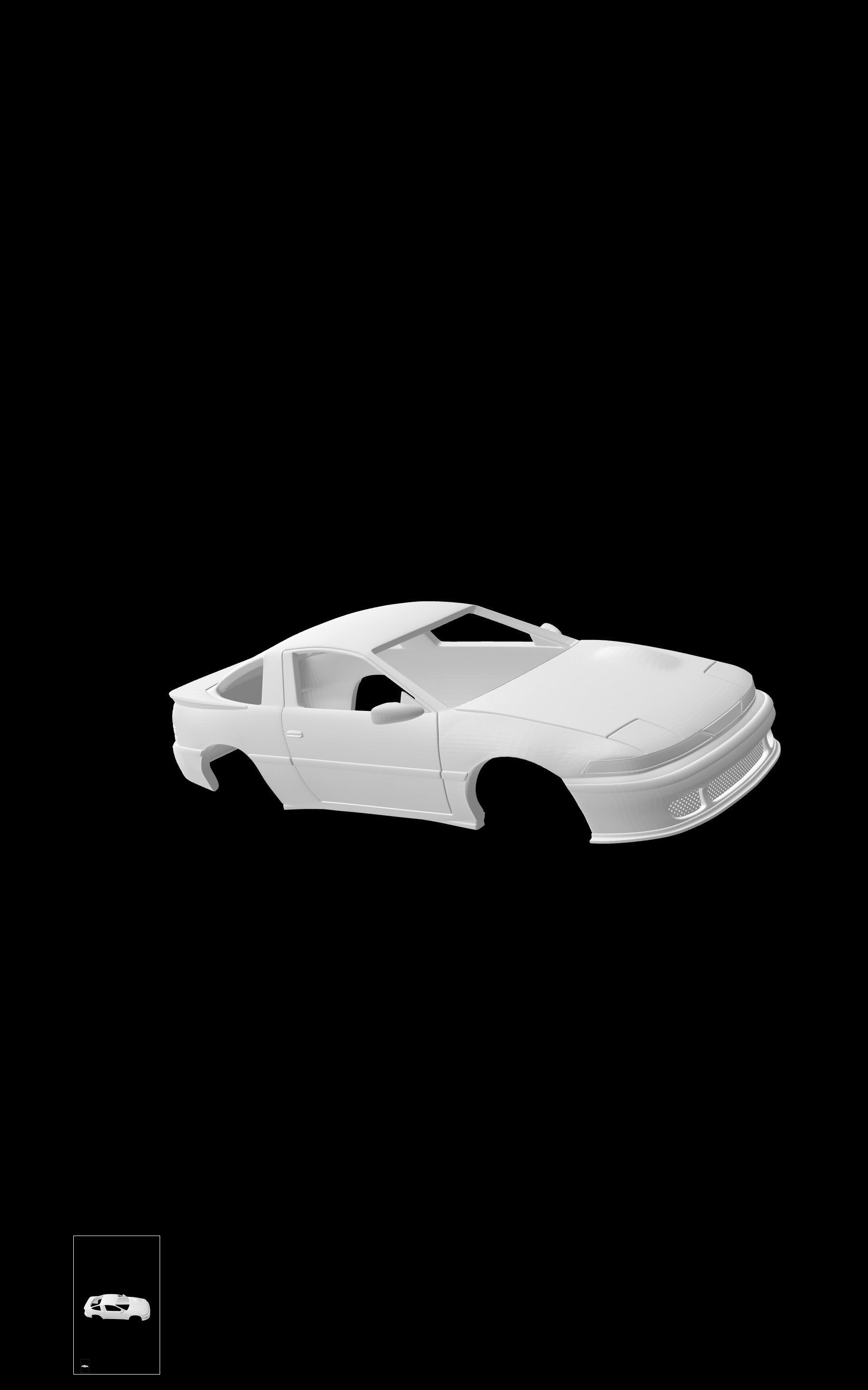 Eagle Talon 3D model 3D printable | CGTrader